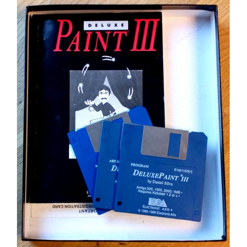 Deluxe Paint III (Electronic Arts) - O'Briens Retro & Vintage