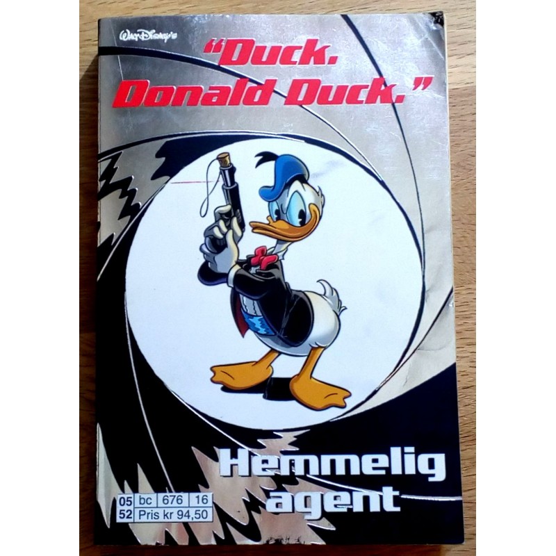 Duck. Donald Duck. Hemmelig agent - O'Briens Retro & Vintage