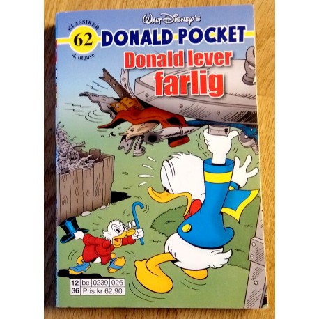 Donald Pocket: Nr. 62 - Donald lever farlig (4. utgave) - O'Briens ...
