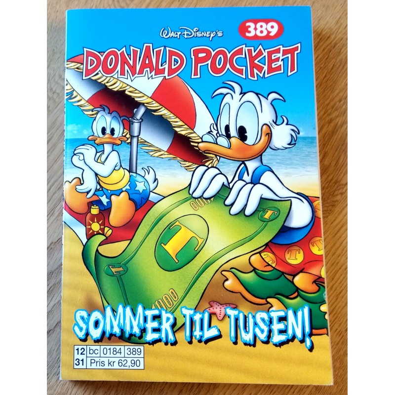 Donald Pocket: Nr. 389 - Sommer til tusen! - O'Briens Retro & Vintage