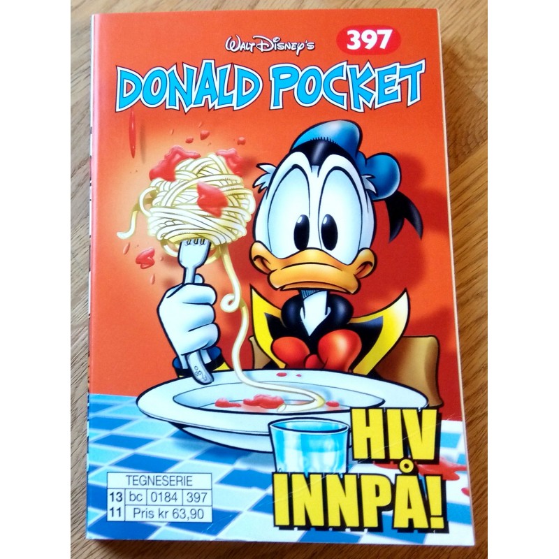 Donald Pocket: Nr. 397 - Hiv innpå! - O'Briens Retro & Vintage