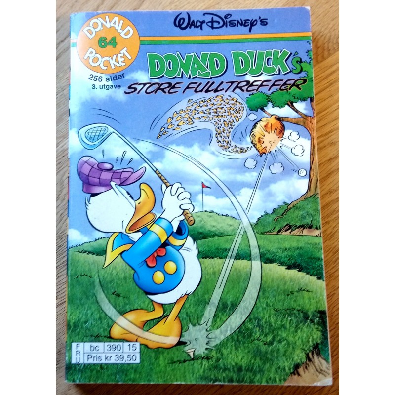 Donald Pocket: Nr. 64 - Donald Duck's store fulltreffer - 3. utgave - O ...