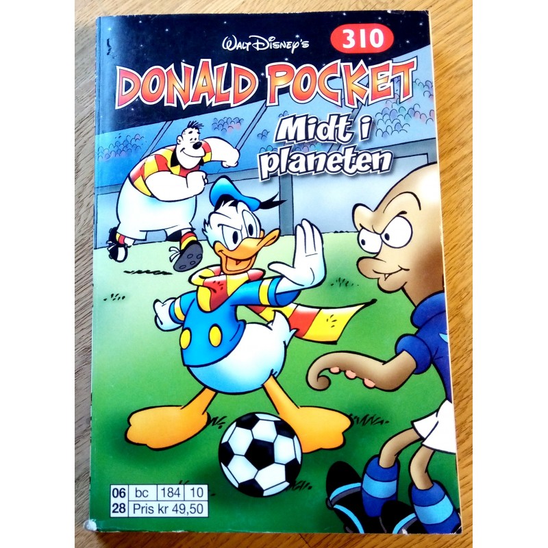 Donald Pocket: Nr. 310 - Midt i planeten - O'Briens Retro & Vintage