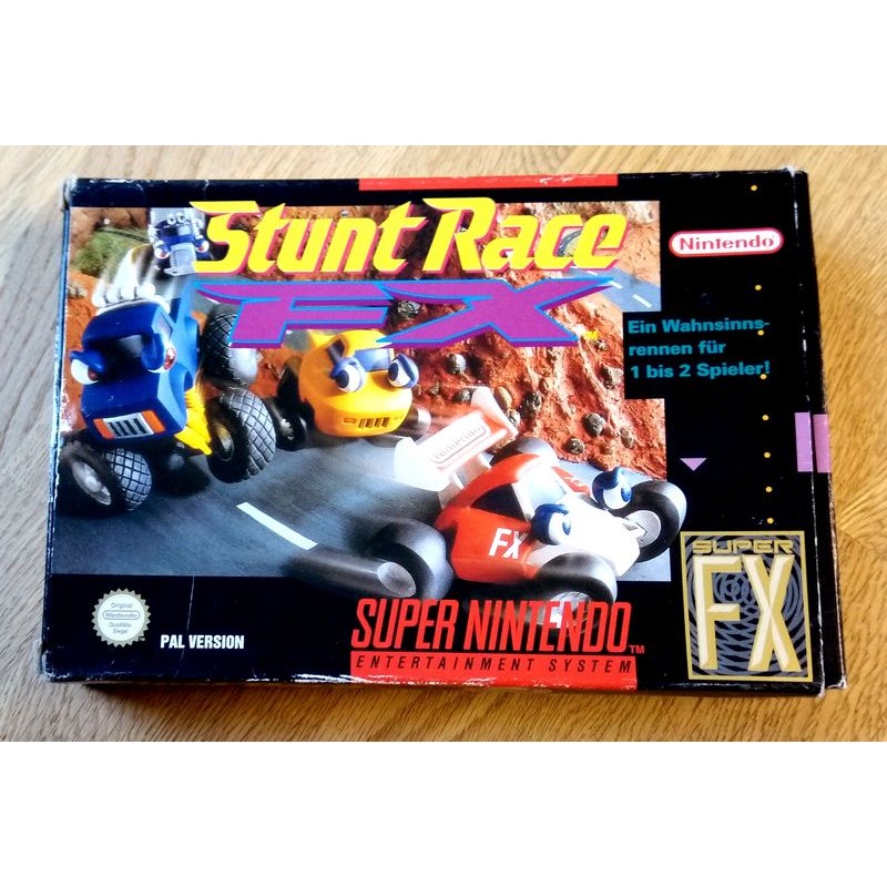 Super Nintendo SNES: Stunt Race FX (PAL) - O'Briens Retro & Vintage