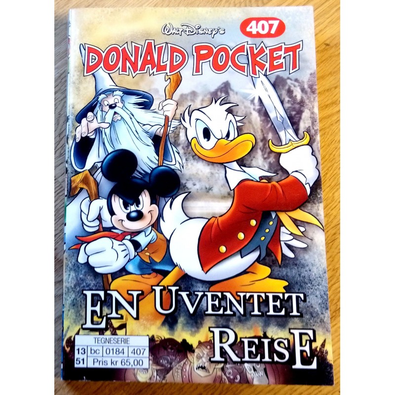 Donald Pocket: Nr. 407 - En uventet reise - O'Briens Retro & Vintage