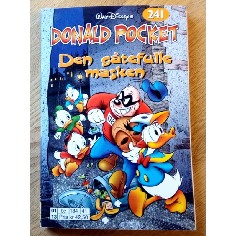 Donald Pocket: Nr. 241 - Den gåtefulle masken - O'Briens Retro & Vintage