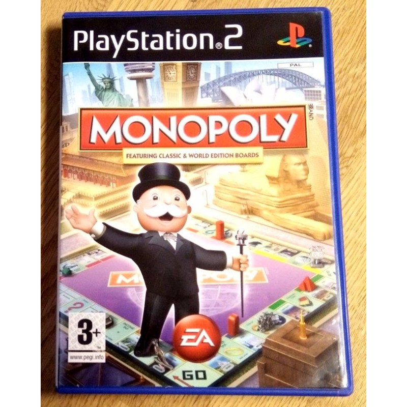 Monopoly - Featuring Classic & World Edition Boards (EA Games) - O ...