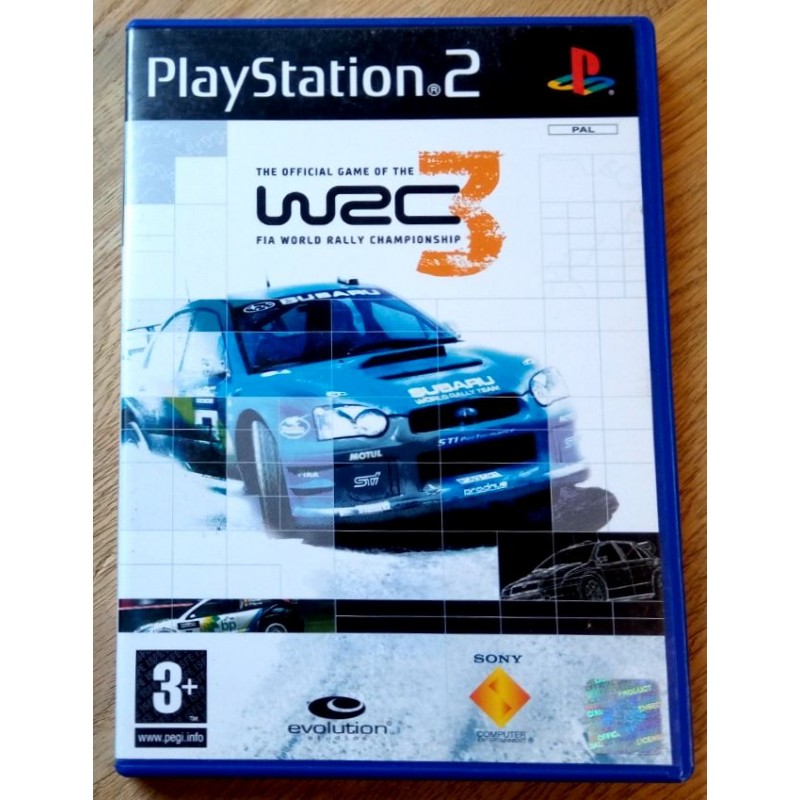 WRC 3 - The Official Game of the FIA World Rally Championship (Evolution) - O'Briens Retro & Vintage