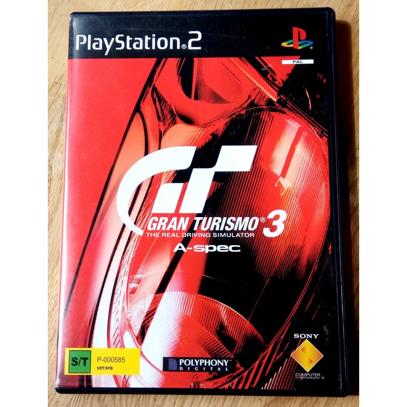 Gran Turismo 3 - A-spec - The Real Driving Simulator (Polyphony Digital ...
