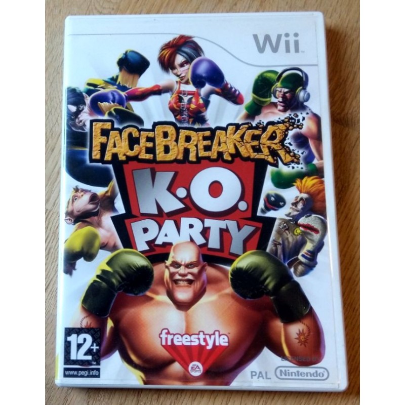 Nintendo Wii: Facebreaker K. O. Party (EA Sports) - O'Briens Retro ...