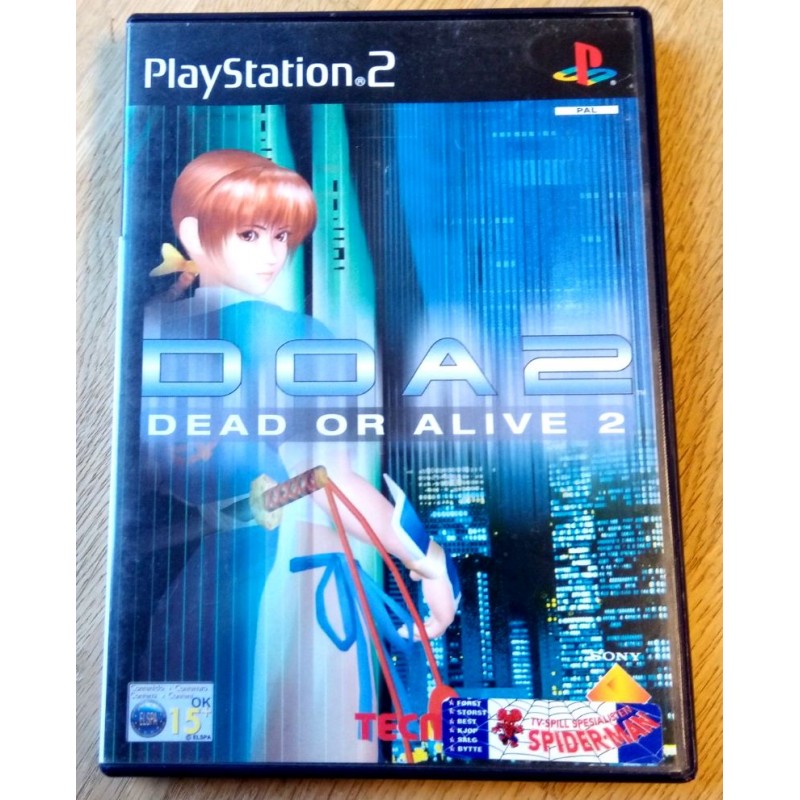Dead or Alive 2 (Tecmo) - Playstation 2 - O'Briens Retro & Vintage