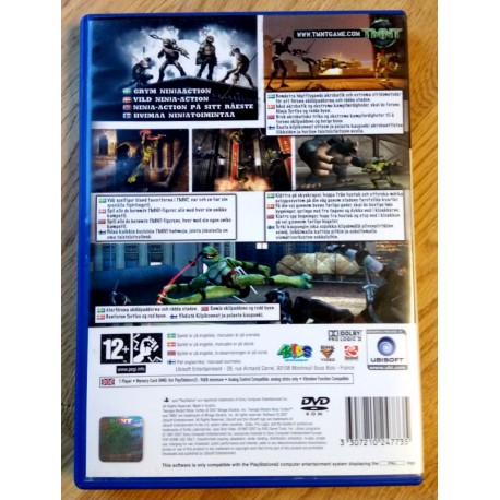 TMNT - Teenage Mutant Ninja Turtles (Ubisoft) - Playstation 2 - O ...