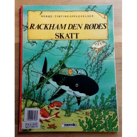 Tintin - Nr. 12 - Rackham den rødes skatt - O'Briens Retro & Vintage