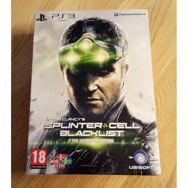 Playstation 3: Tom Clancy's Splinter Cell Blacklist - The Ultimate Edition - Med klokke ...