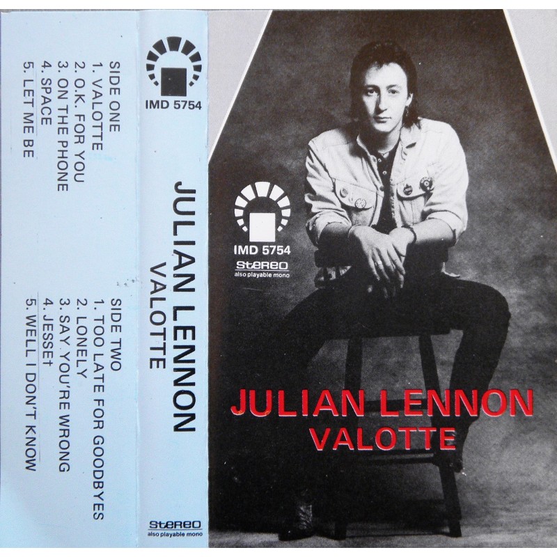 Julian Lennon- Valotte - O'Briens Retro & Vintage
