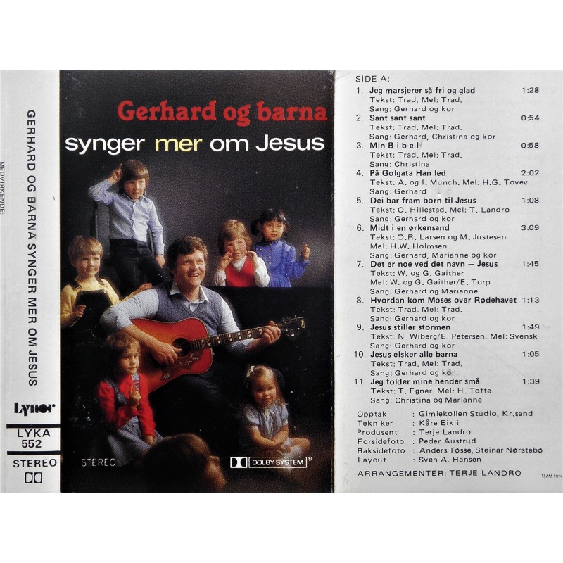 Gerhard og barna synger mer om Jesus - O'Briens Retro & Vintage