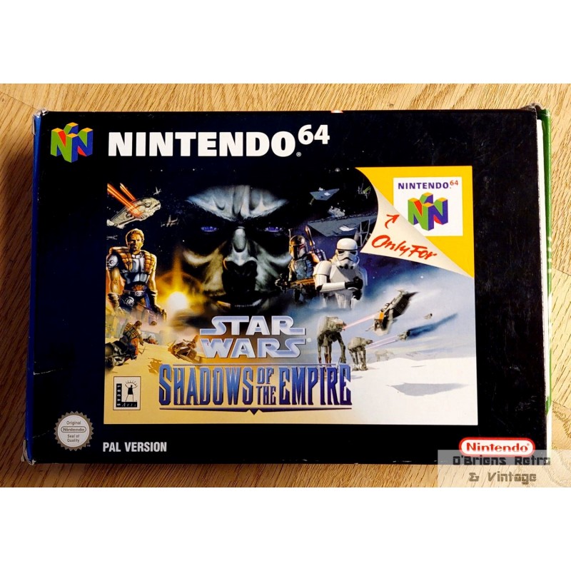 Nintendo 64: Star Wars - Shadows of the Empire - O'Briens Retro & Vintage