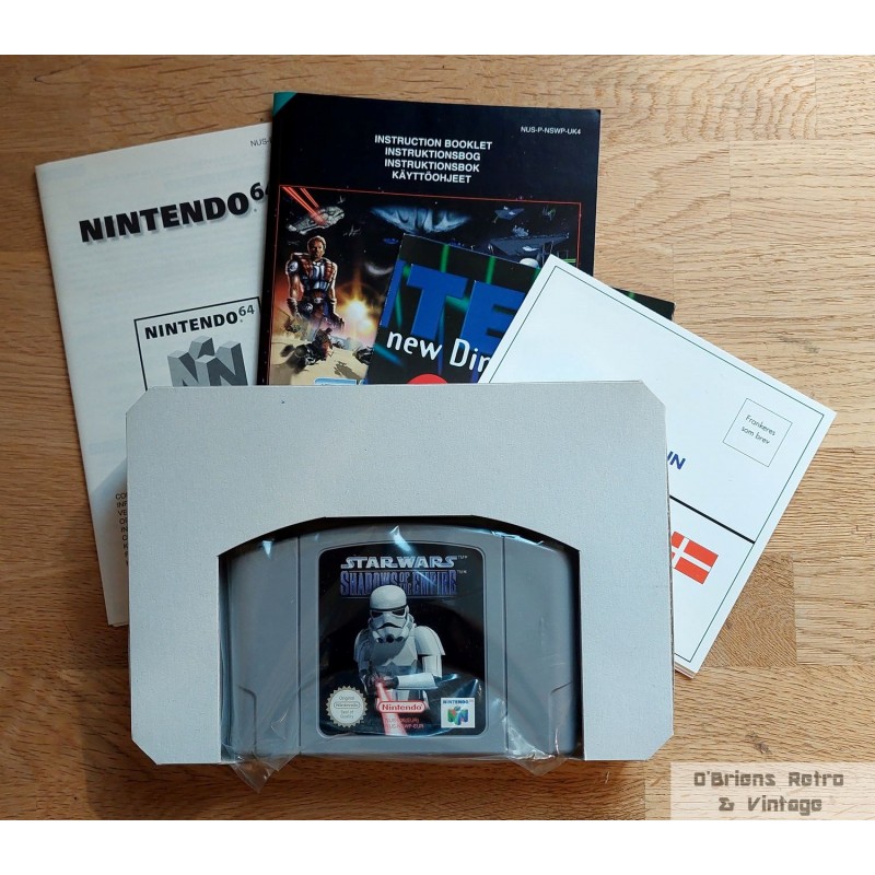 Nintendo 64: Star Wars - Shadows of the Empire - O'Briens Retro & Vintage
