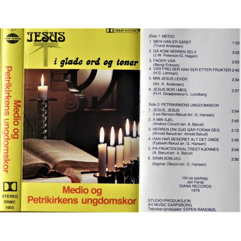 Medio og Petrakirkens Ungdomskor - Jesus i glade ord og toner - O ...