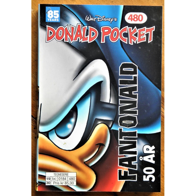 Donald Pocket- Nr. 480 - Fantonald 50 år - O'Briens Retro & Vintage