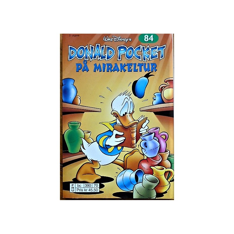 Donald Pocket- Nr. 84- På mirakeltur - O'Briens Retro & Vintage