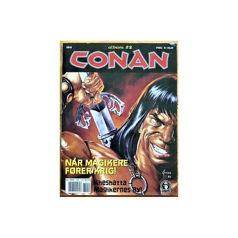 Conan- Album 52- Når magikere fører krig - O'Briens Retro & Vintage