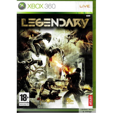 Xbox 360: Legendary (Atari) - O'Briens Retro & Vintage