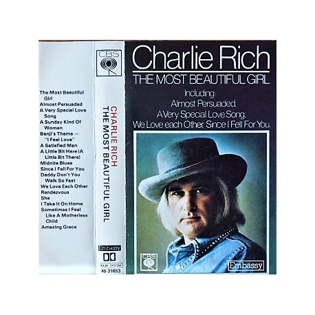 Charlie Rich- The Most Beautiful Girl - O'Briens Retro & Vintage