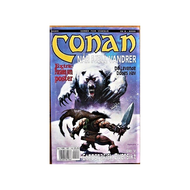 Conan: 2000- Nr. 2- Når fjell vandrer - O'Briens Retro & Vintage