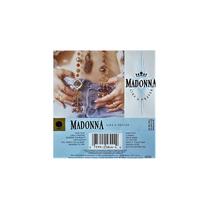 Madonna- Like A Prayer - O'Briens Retro & Vintage