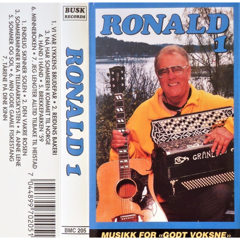 Ronald 1 - Musikk for godt voksne - O'Briens Retro & Vintage