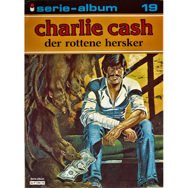Serie-album Nr. 19 - Charlie Cash - Der rottene hersker - O'Briens Retro & Vintage