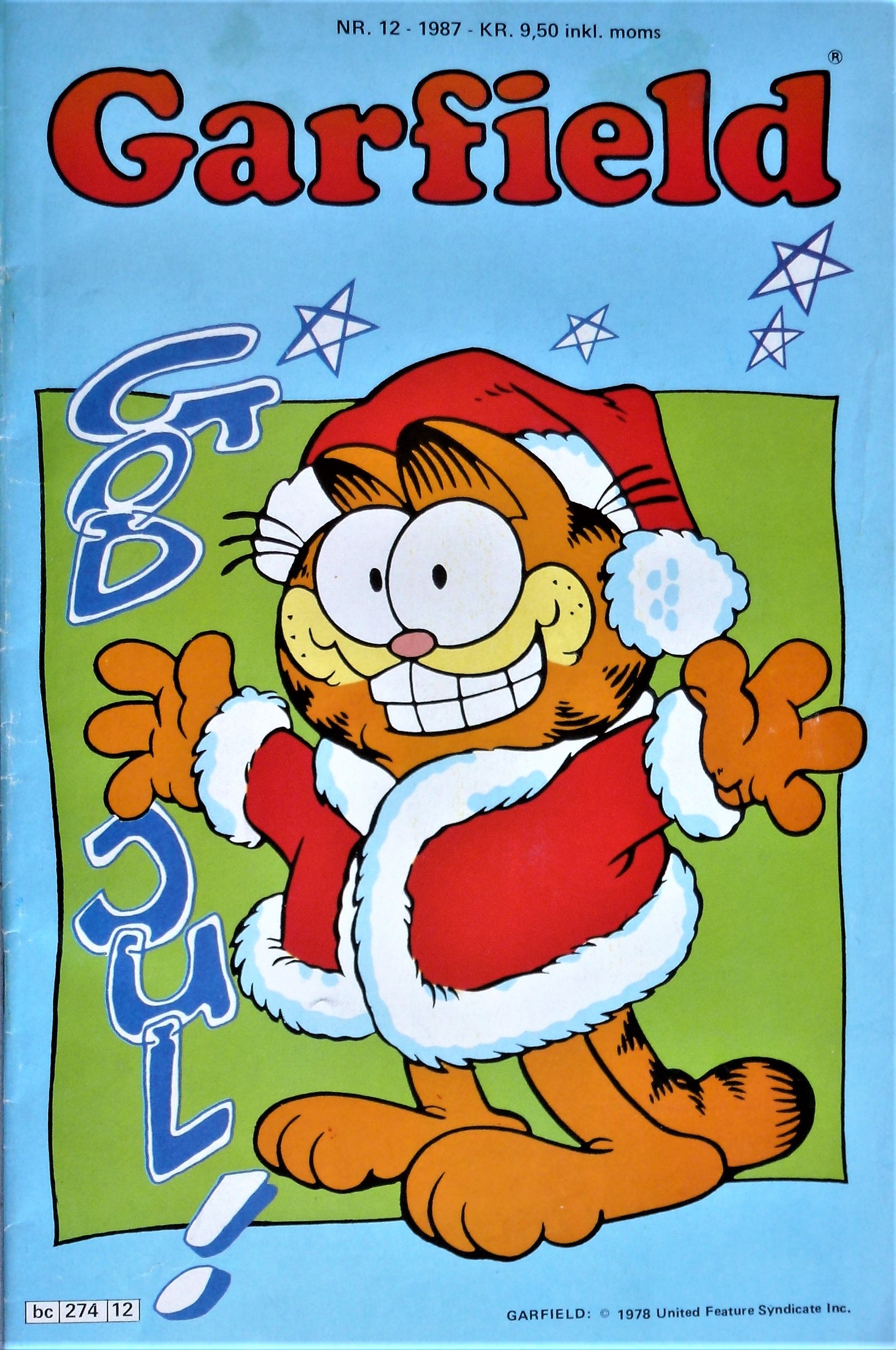 Garfield God Jul
