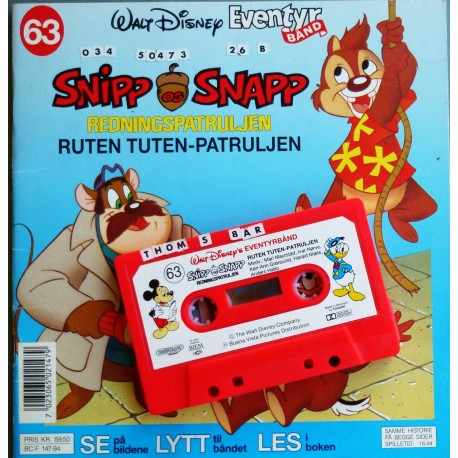 Snipp og Snapp- Ruten Tuten-Patruljen- Eventyrbånd - O'Briens Retro ...