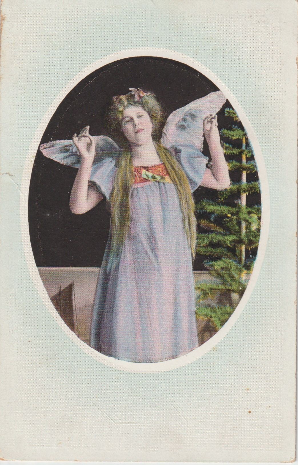 Vintage Engel Julekort Julekort | Sentrum Ur & Smykker Stort Og